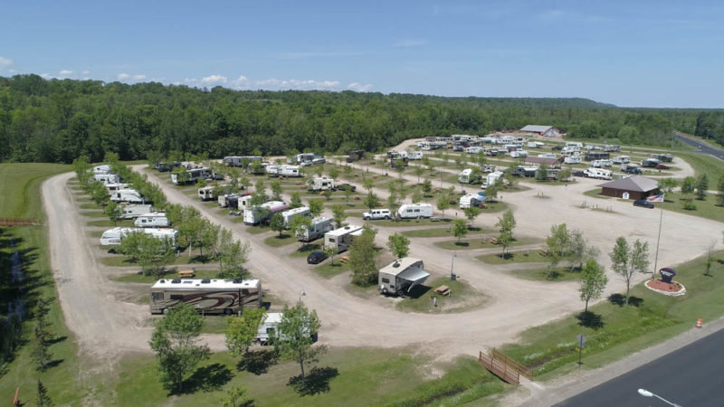 Northern Michigan RV Park Bay Mills Resort and Casinos
